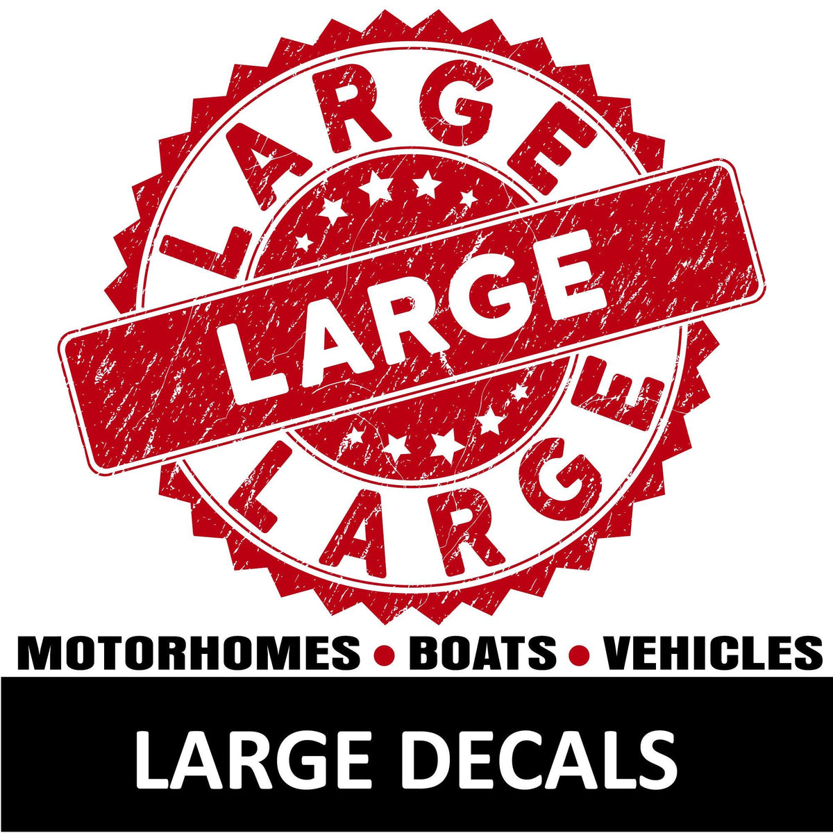 Large Stickers anD dECALS | Mega Sticker Store