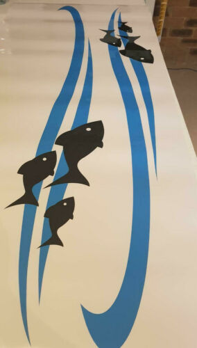 Boat Graphics Vinyl stickers and Decals , rego numbers, boat names ...