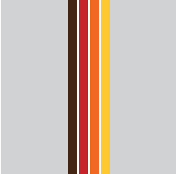 Retro stripe pinstripe vehicle sticker decal van motorhome camper Land ...