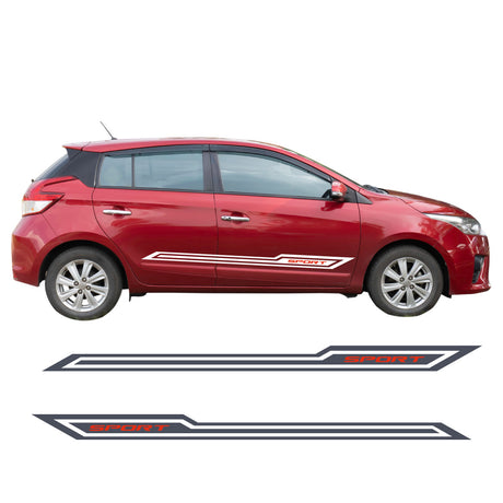 SUV Automotive Vinyl Graphics and Stripes universal Body Kit Stripes ...