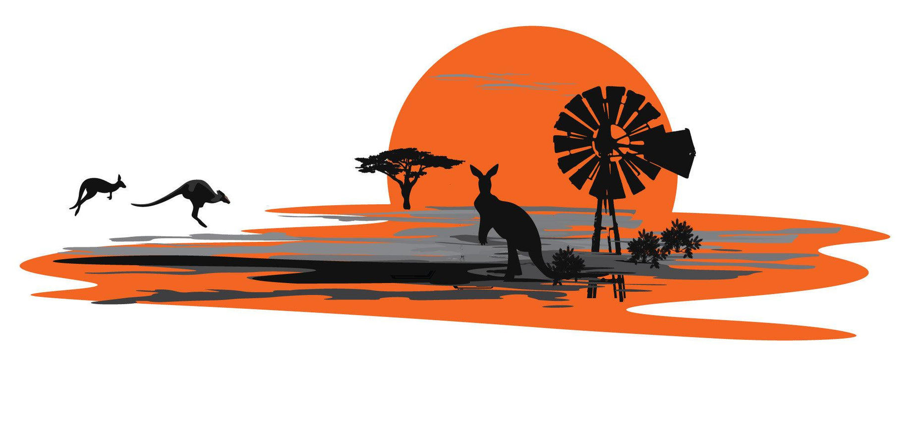 Australian Stickers | Australia Map Stickers In Australia – Mega ...