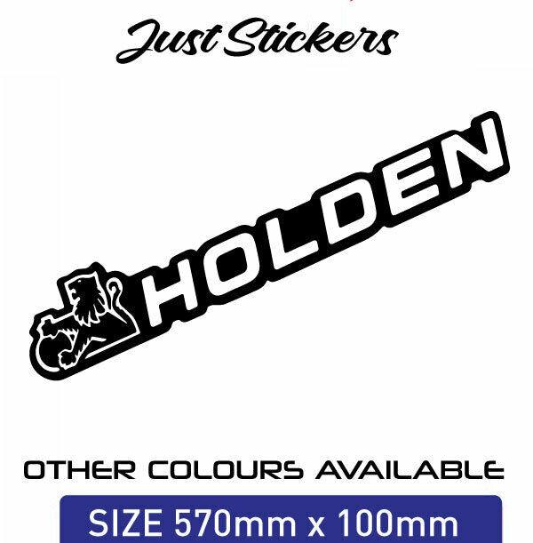 OLD SCHOOL HOLDEN LOGO DECAL STICKER, 4X4, COMMODORE, COLORADO, UTE ...