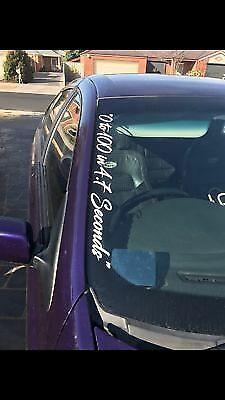 Custom windscreen sticker Windsheild Name Lettering Graphics | Mega ...