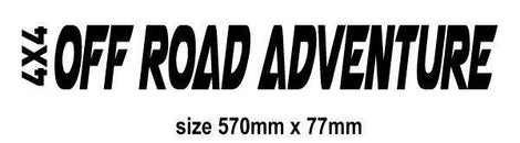4WD Stickers | Adventure Car Decal Near Me In Australia – Mega Sticker ...
