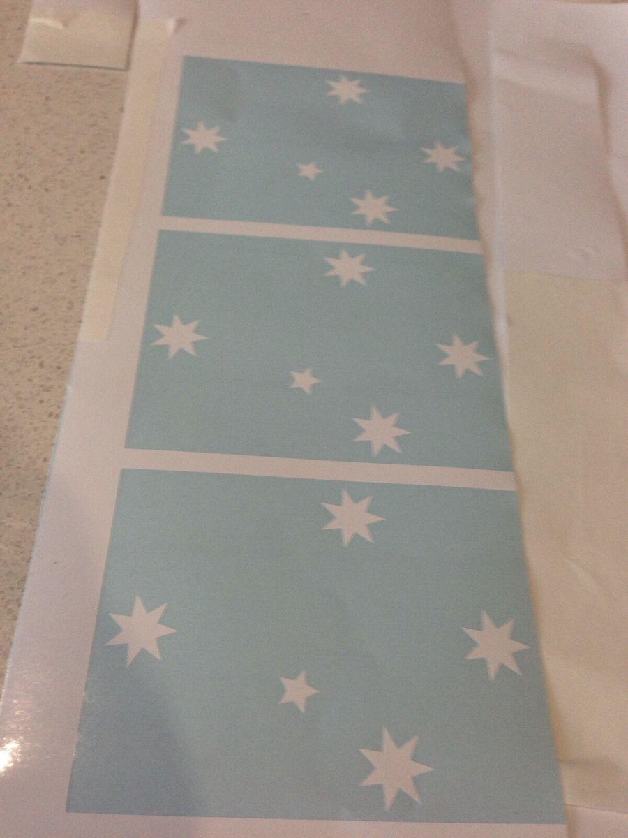 Australian Southern Cross sticker Decal Vinyl 200mm 260mm | Mega ...