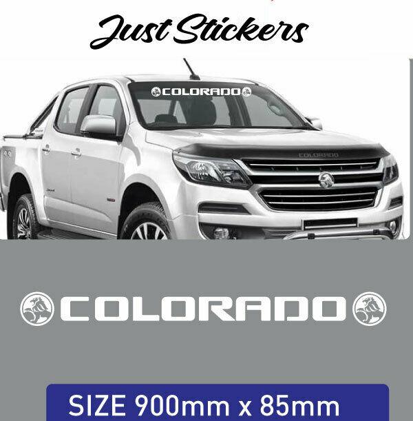 HOLDEN COLORADO WINDSCREEN DECAL ,Car sticker bumper sticker ,4X4, log ...