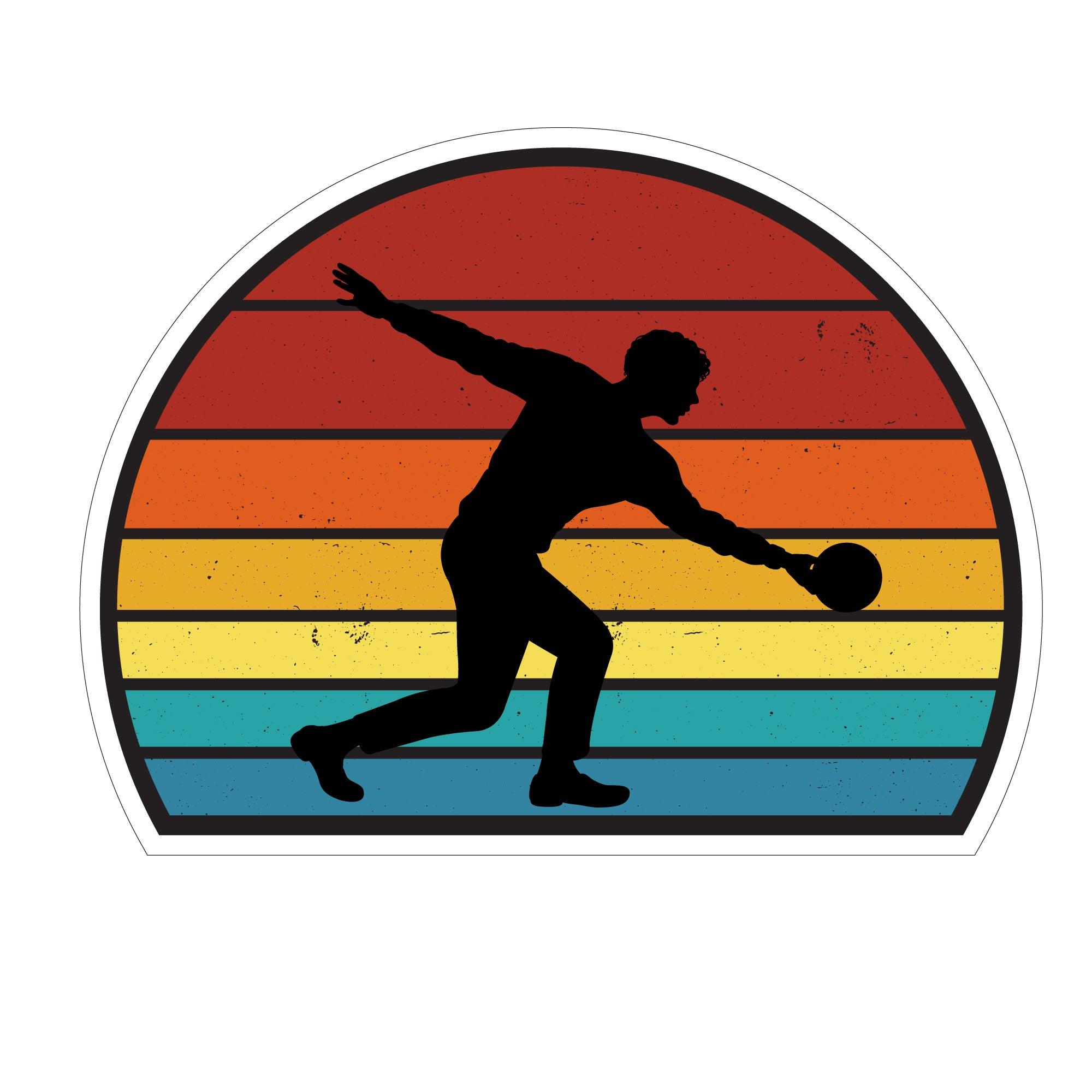 Bowls bowling -Retro--sticker-decal-vehicle-,-car-motorhome-van-vanlif ...