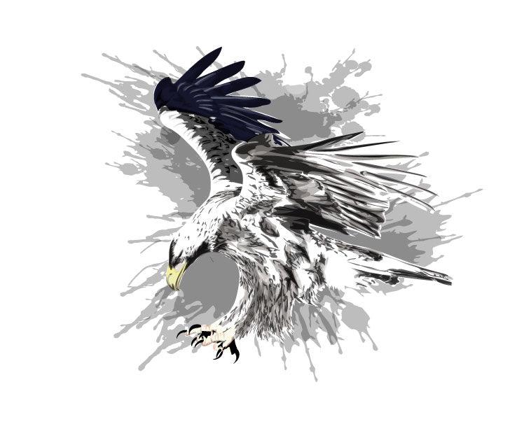 Flying Eagle sticker decal RV Motorhome, 4X4, vehicle, – Mega Sticker Store